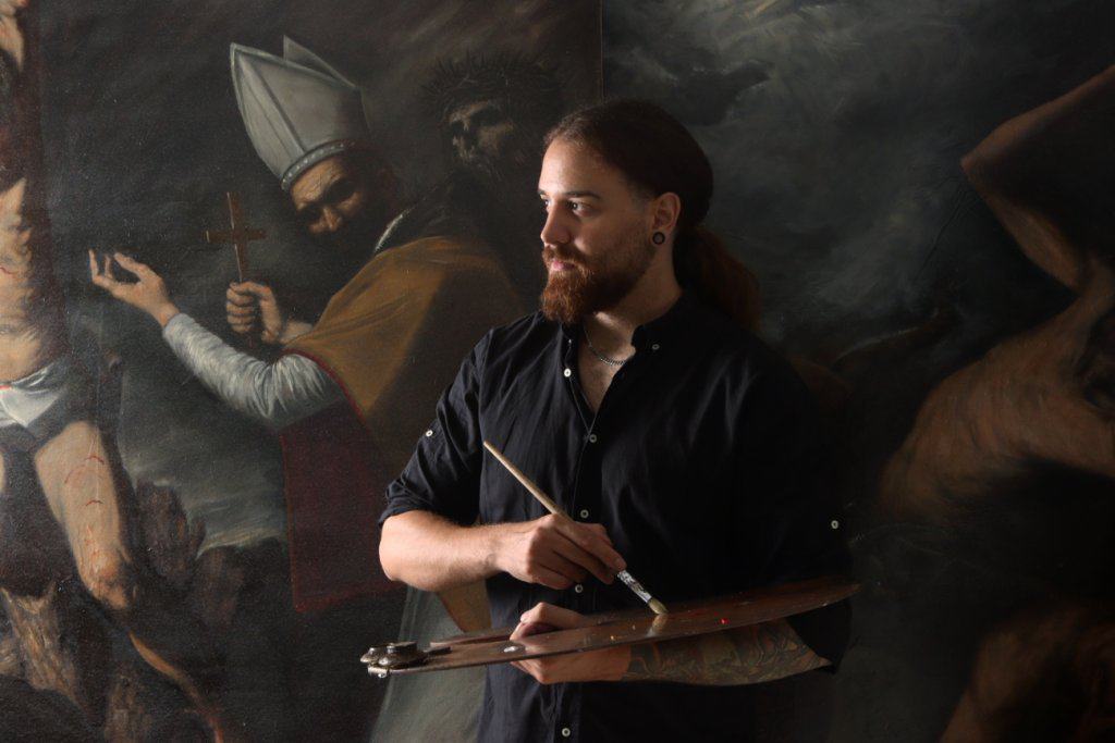 Maximos Manolis artist portrait 1 φωτογραφία Ιωάννης Σκρέτης - Full-Time.gr