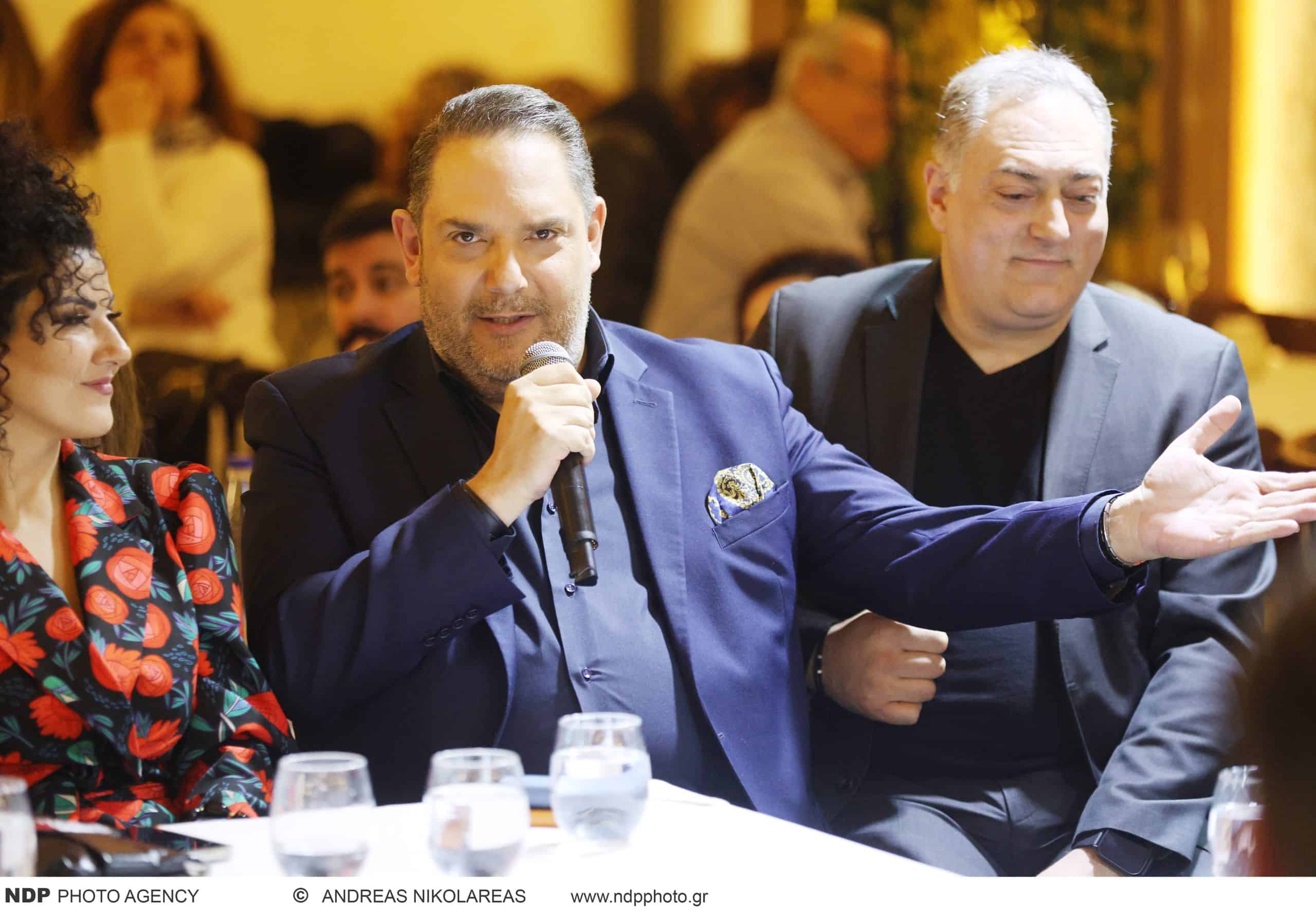 «Τα πήρες όλα κι έφυγες - Η ζωή του Στράτου Διονυσίου» Συνέντευξη τύπου ...